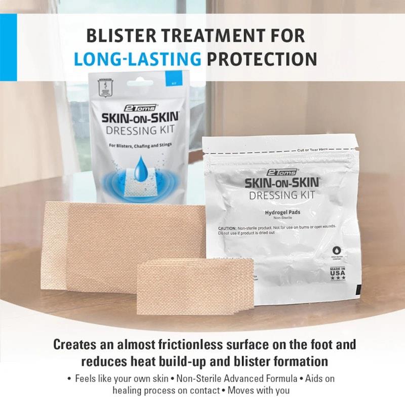 Buy 2Toms Skin-on-Skin Blister Dressing Kit 1Pack Online at Chemist ...