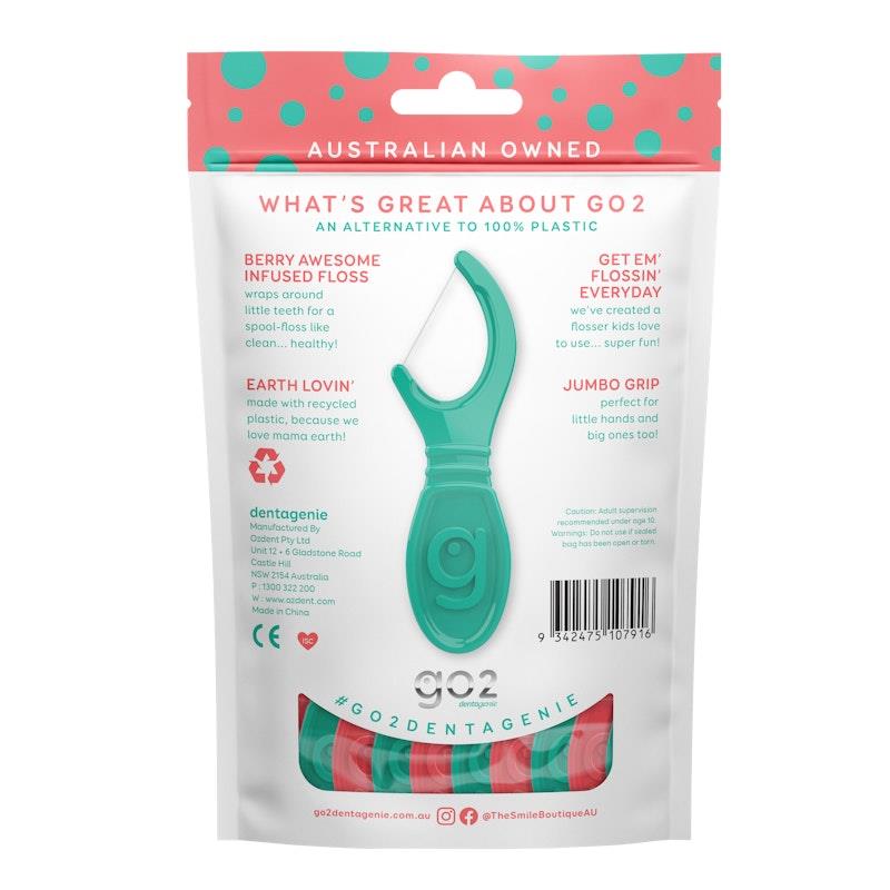 Buy GO2 Dentagenie Kiddo Flossers 36 x 3 Multipack Online at Chemist ...