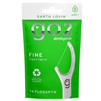 Buy GO2 Dentagenie Fine Flosspyx Travel 14 x 3 Multipack Online at ...