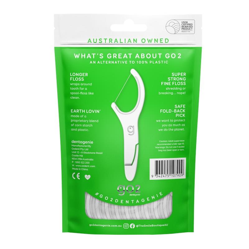 Buy GO2 Dentagenie Fine Flosspyx Travel 14 x 3 Multipack Online at ...