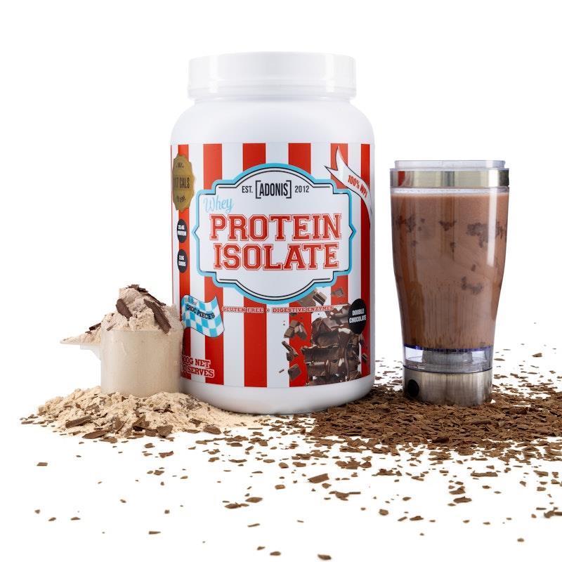 Buy Adonis Gear Whey Protein Isolate (100% WPI) - Double Chocolate ...
