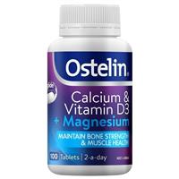 Buy Ostelin Calcium & Vitamin D3 + Magnesium 100 Tablets Online at ...
