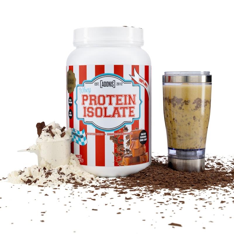 Buy Adonis Gear Whey Protein Isolate (100% WPI) - Salted Caramel Choc ...