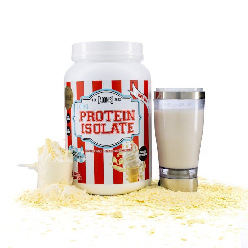 Buy Adonis Gear Whey Protein Isolate (100% WPI) - Vanilla Ice Cream ...