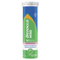 Buy Berocca Mind Mixed Berries 20 Effervescent Tablets Online at ...