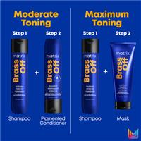 Buy Matrix Brass Off Blue Toning Shampoo 300ml Online at Chemist Warehouse®