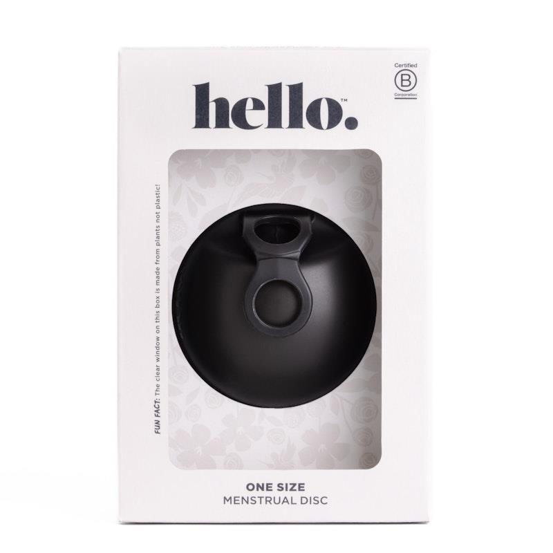 Buy Hello Period Disc Black One Size online at Chemist Warehouse