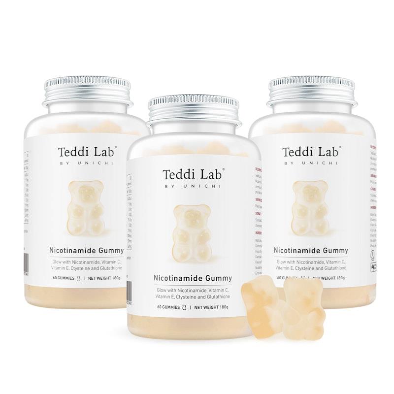 Buy Unichi Nicotinamide Gummy 60 gummies x3 Packs online at Chemist ...