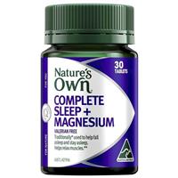 Buy Nature's Own Complete Sleep + Magnesium 30 Tablets Online at ...