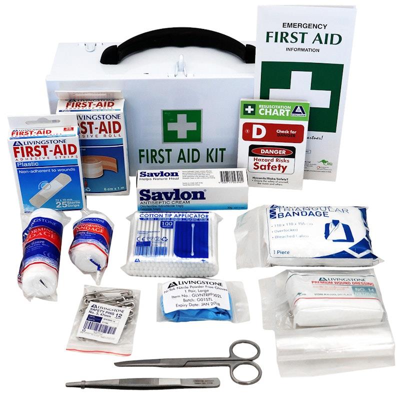 Buy Livingstone First Aid Kit Class C In Metal Case Bundle online at ...