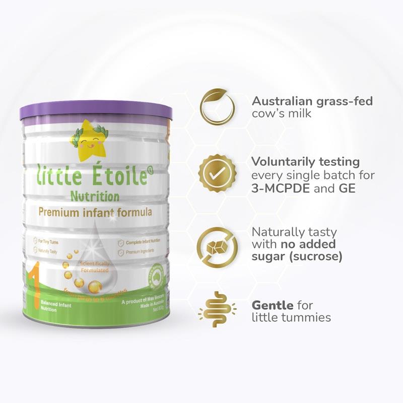 Buy Little Etoile Stage 1 Premium Infant Formula (0-6 months) 800g ...