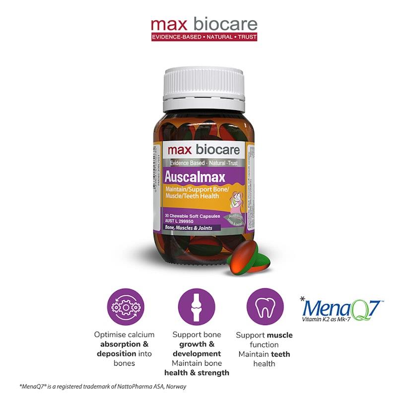 Buy Max Biocare Auscalmax 30Capsules Online at Chemist Warehouse®