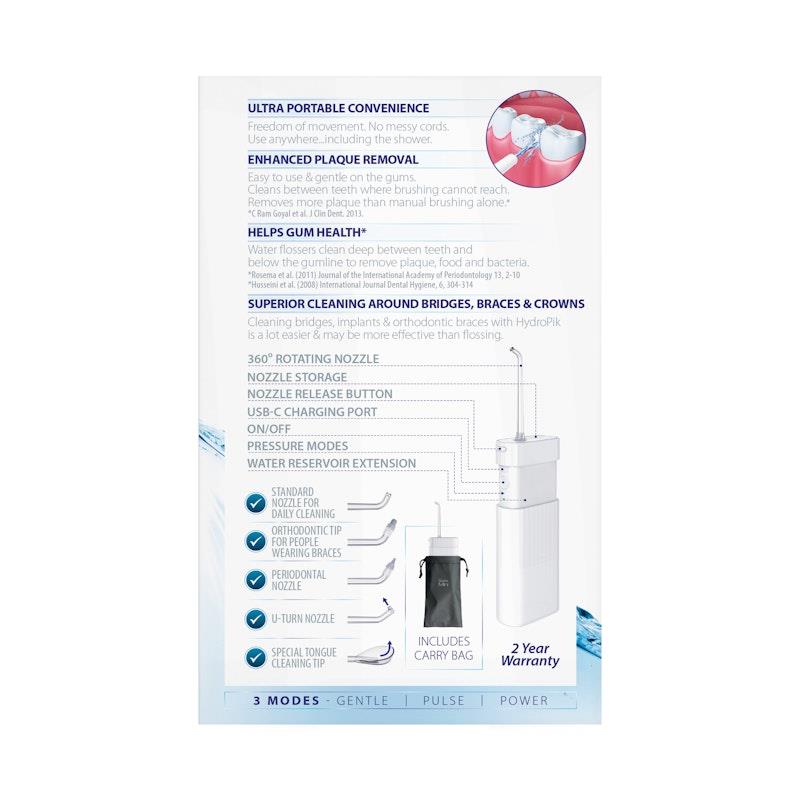 Buy Piksters HydroPik Mini Water Flosser 1pc Online at Chemist Warehouse®