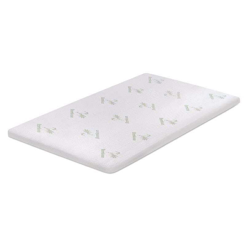 Buy Clevinger 4cm Memory Foam Mattress Protector with Bamboo Cover ...