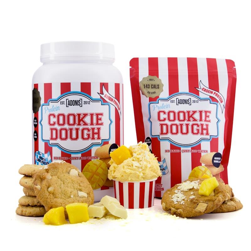 Buy Adonis Gear Protein Cookie Dough (Casein Protein) - Mango Vanilla ...