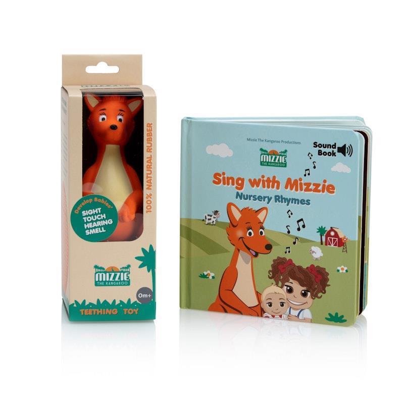 Buy Mizzie The Kangaroo Mizzie Gift Set with Sound Book 1Pack online at ...
