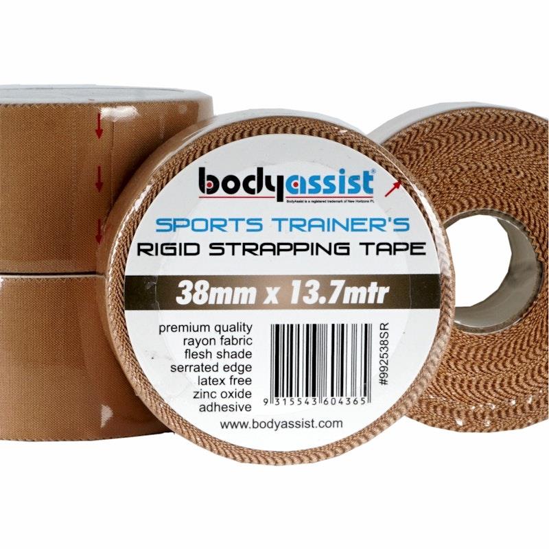 Buy BodyAssist Rigid Strapping Tape - Ankle 3.8cm x 13.7m x 4 Rolls ...
