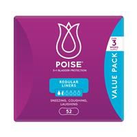 Buy Poise Liner Regular Bulk 52 Online at Chemist Warehouse®