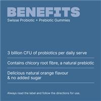 Buy Swisse Adult Probiotic + Prebiotic Gummies 90 Pack Online at ...