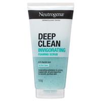 Buy Neutrogena Deep Clean Invigorating Foam Scrub 150g Online at ...