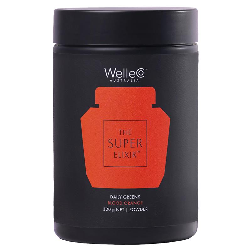 Buy WelleCo The Super Elixir Blood Orange 300g Jar online at Chemist ...