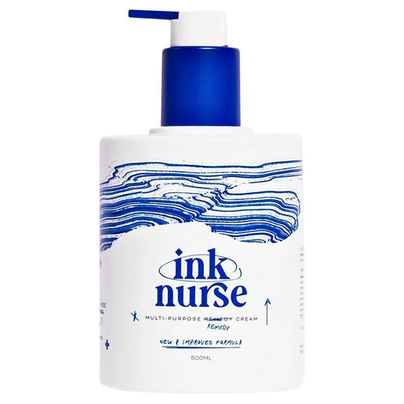 Buy Ink Nurse Tattoo Aftercare + Multipurpose Remedy Cream Pump 500ml ...