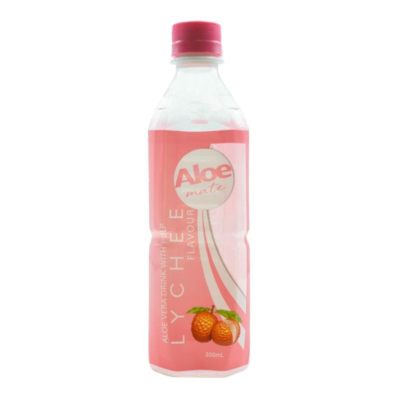 Buy Aloe Mate Aloe Vera 500mL Lychee 20Pack Online at Chemist Warehouse®
