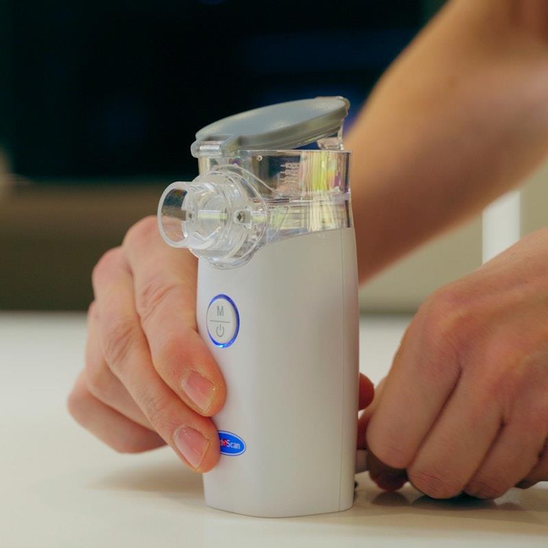 Buy MedeScan Portable & Rechargeable Ultrasonic Mesh Nebuliser 1unit ...