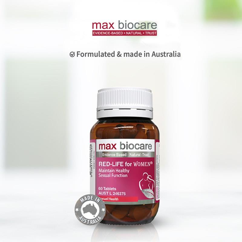 Buy Max Biocare RED-LIFE for Women 60Tablets Online at Chemist Warehouse®