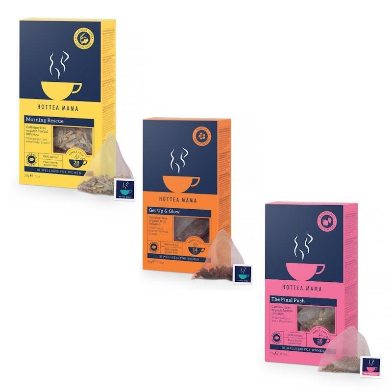 Buy HOTTEA MAMA Pregnancy Teas for Each Trimester Gift Set online at ...
