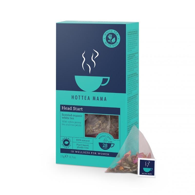 Buy HOTTEA MAMA Head Start - Organic Herbal Blend Supporting Brain Fog ...