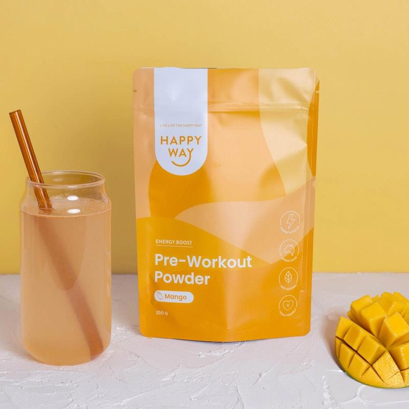 Buy Happy Way Mango Pre-workout 250g Online at Chemist Warehouse®