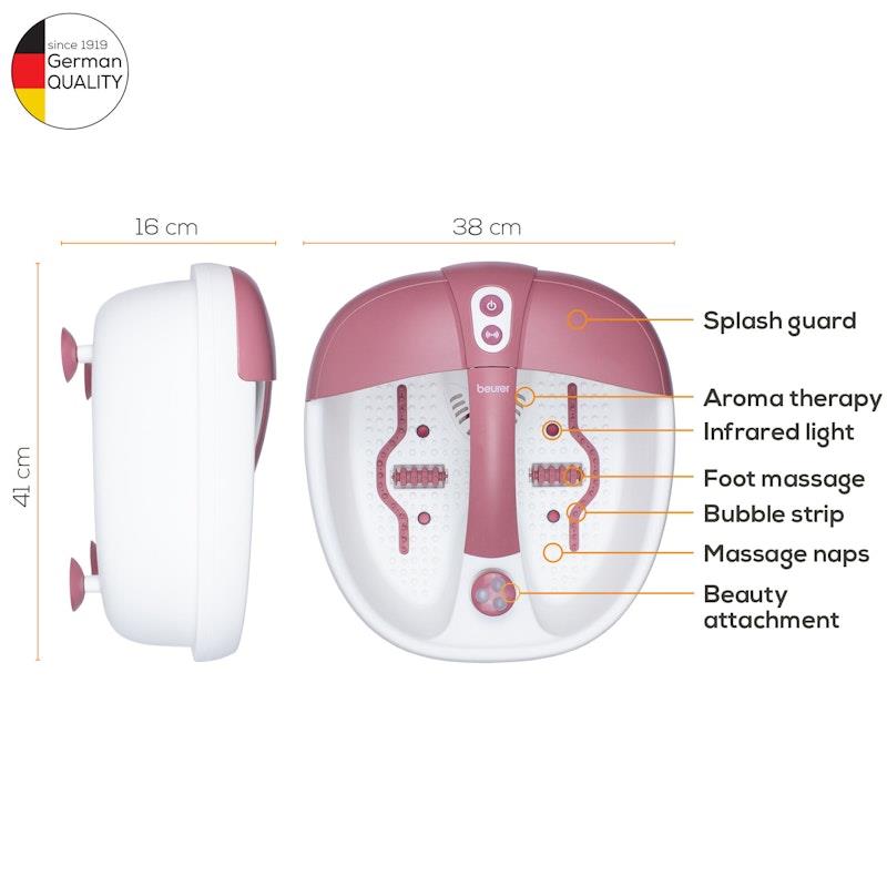 Buy Beurer FB35 Foot Bubble Spa with Aromatherapy One Size Online at ...