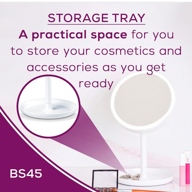 Buy Beurer BS45 Illuminated Cosmetic Mirror 1unit Online at Chemist Warehouse®