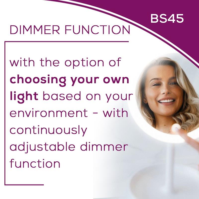 Buy Beurer BS45 Illuminated Cosmetic Mirror 1unit Online at Chemist Warehouse®