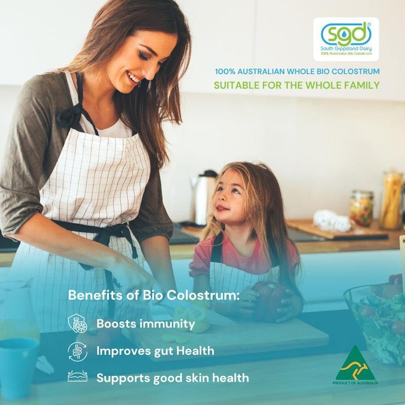 Buy SGD 100% Pure Australian Bio Colostrum Powder 60g Online at Chemist ...