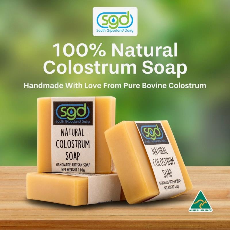 Buy SGD Natural Colostrum Soap 110g 3Pack Online at Chemist Warehouse®
