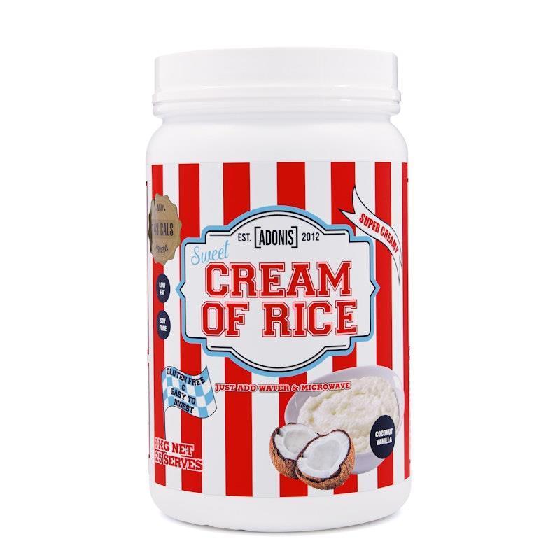 Buy Adonis Gear Sweet Cream Of Rice (Carbohydrates) - Coconut Vanilla ...