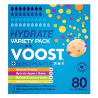 Buy Voost Hydrate Variety Pack Effervescent 80 Tablets Online at ...
