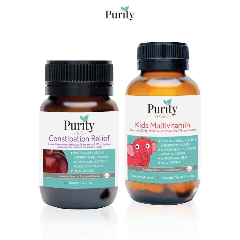 Buy Purity Children's Multivitamin & Digestive Vitamin Combo Bundle ...