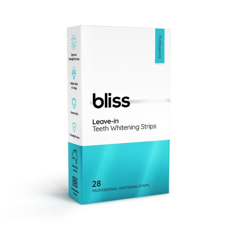 Buy bliss Leave-in Teeth Whitening Strips 28 Pack online at Chemist ...
