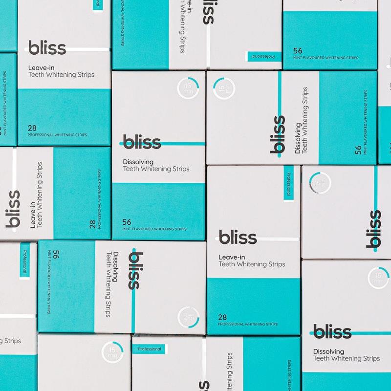 Buy bliss Leave-in Teeth Whitening Strips 28 Pack Online at Chemist Warehouse®
