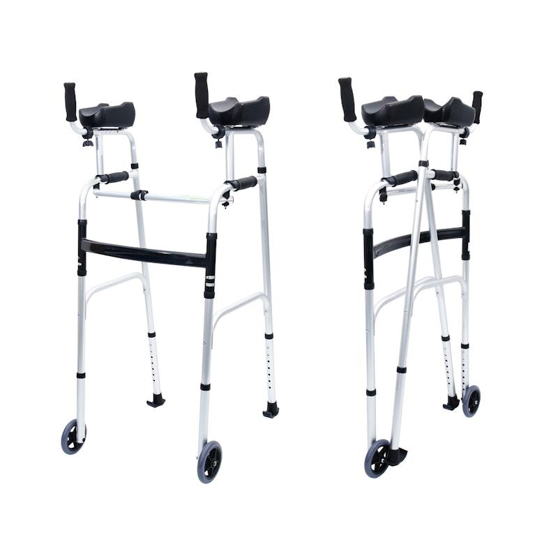 Buy Orthonica Aluminium Forearm Walking Mobility Aid Walker Online at ...