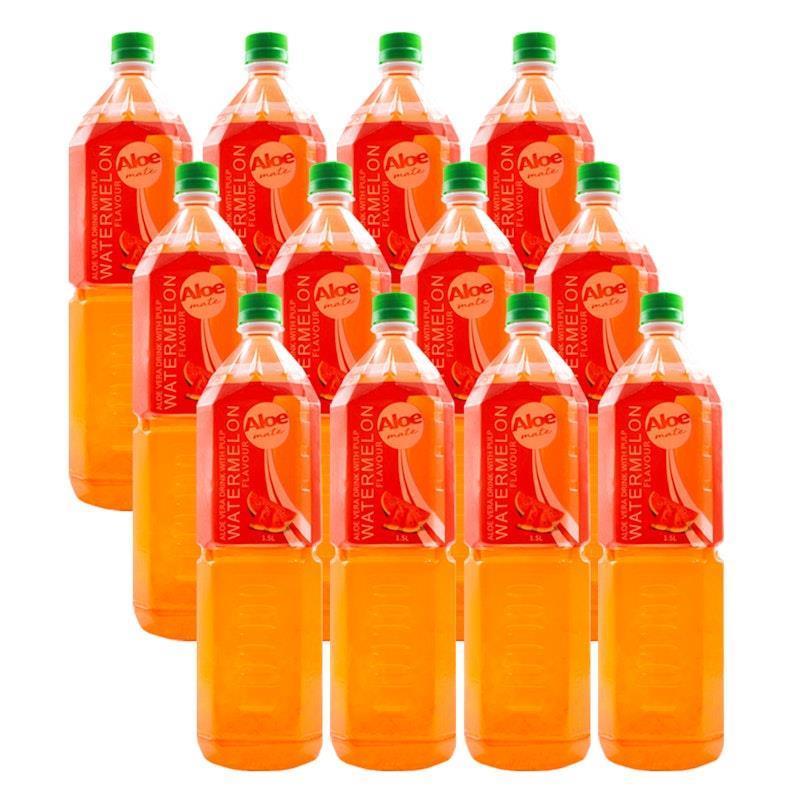 Buy Aloe Mate Aloe Vera 1.5L Watermelon 12Pack online at Chemist Warehouse