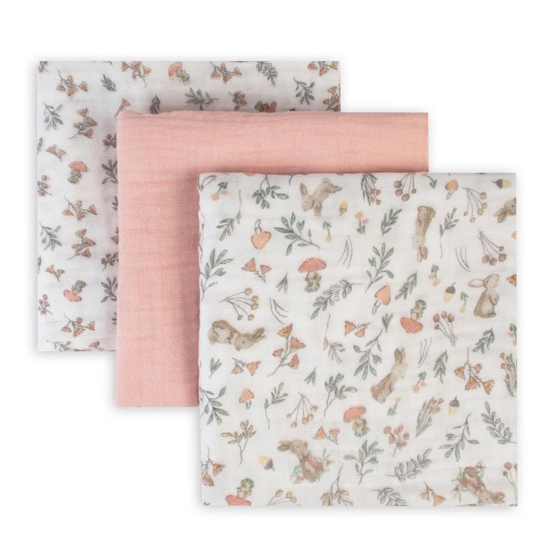 Buy The Little Linen Company Muslin 3pk Wrap Harvest Bunny Online at ...