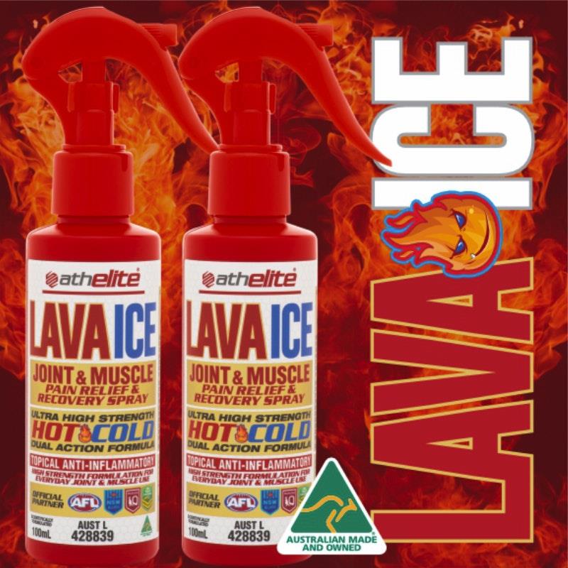 Buy Athelite Lave Ice Joint & Muscle Pain Relief & Recovery Spray 100ml ...