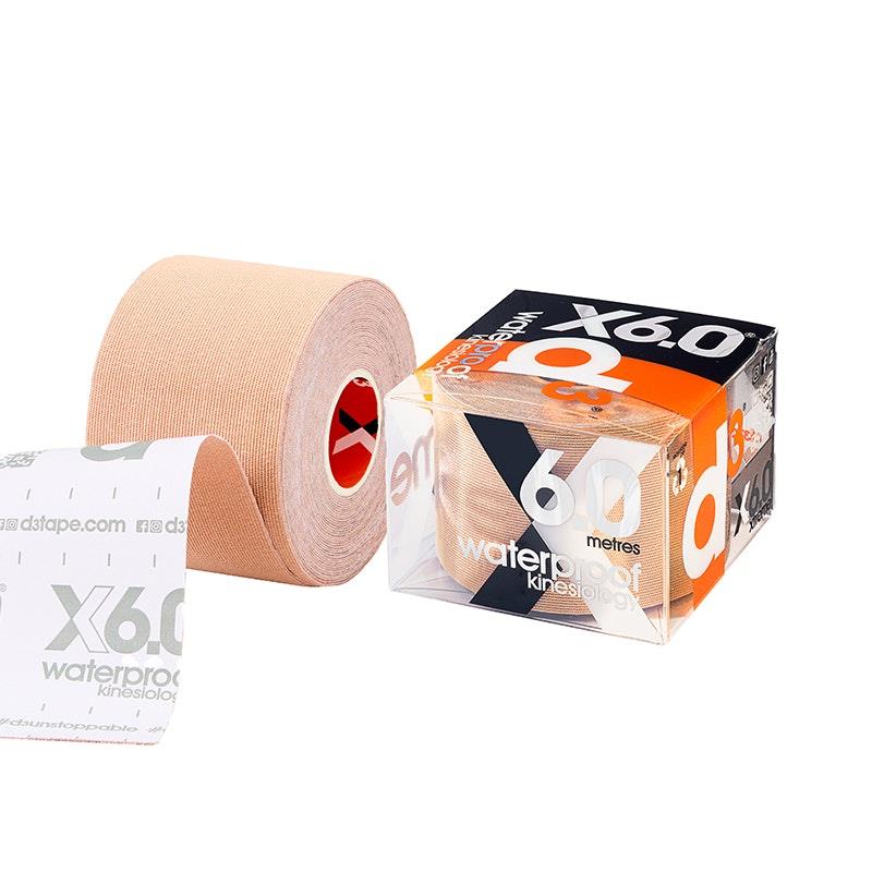 Buy d3 Xtreme Kinesiology Tape Beige Box of 6 Rolls Online at Chemist ...