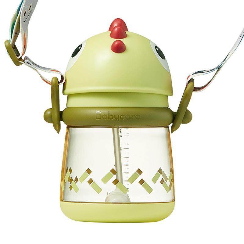 Buy Bc Babycare T-REX TOBY Weighted Straw Sippy Cup 300ml (with Strap) Green Online at Chemist ...