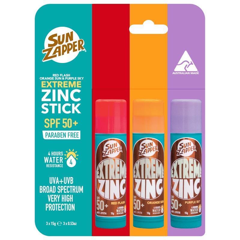 Buy SUN ZAPPER Extreme Zinc Unicorn Colours Red/Orange/Purple SPF 50 ...