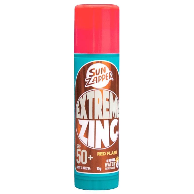 Buy SUN ZAPPER Extreme Zinc Stick SPF 50+ Red Flash 15g online at ...